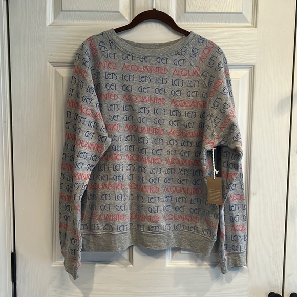 Madewell | Tops | Madewell X Monogram Brand Size Xl Pullover Crew Neck ...
